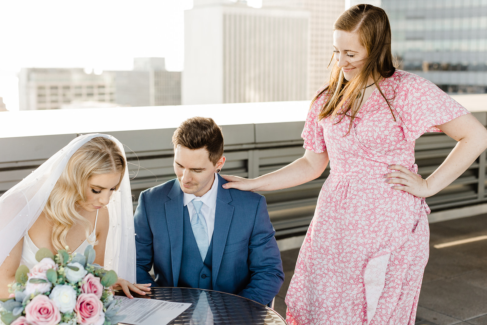 Elopement Photo Shoot at the Seattle Courthouse